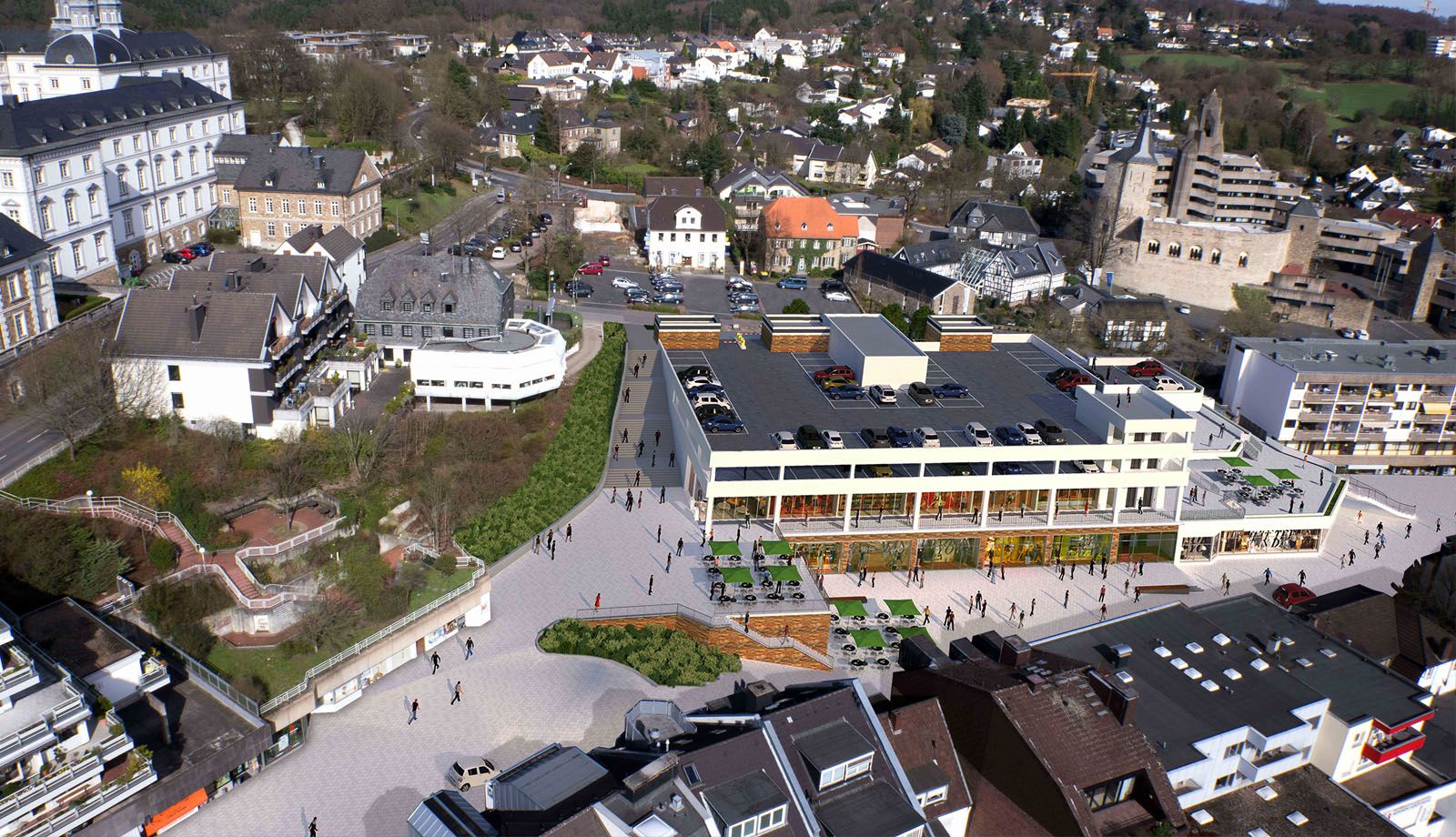 ISG und IBH stellen Visionen zur Schloßstrasse vor | Bensberg Entdecken
