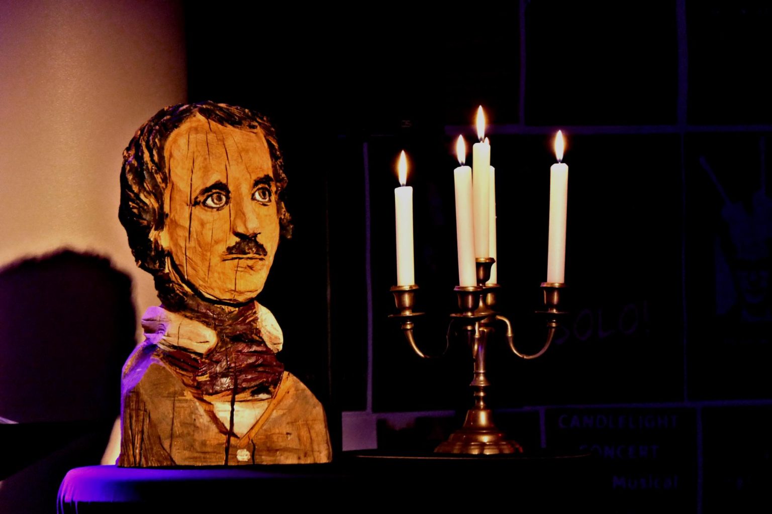 Gerd J. Pohl las aus den Werken von E. A. Poe – Conrads Couch – ist ...